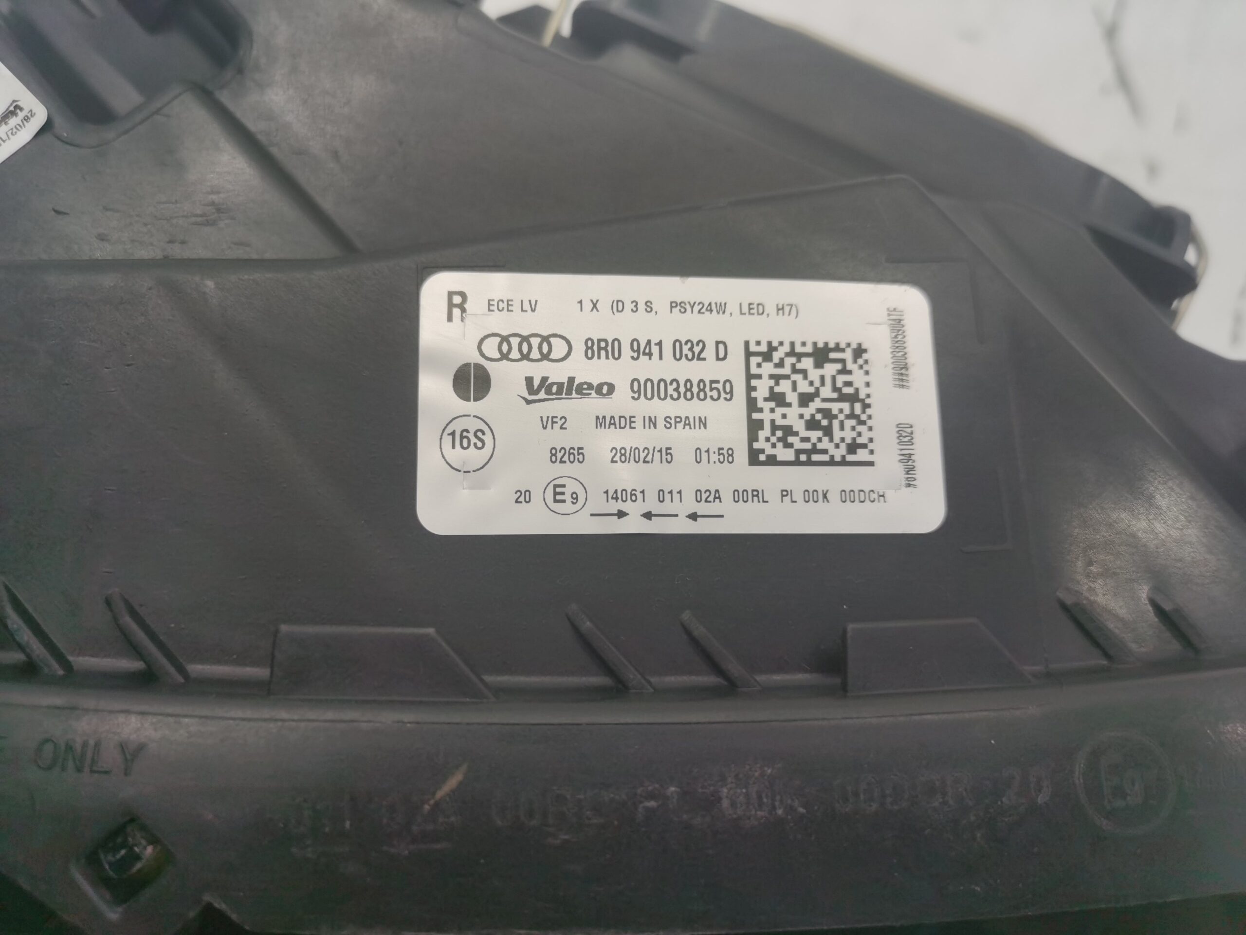 Audi Q5 2012-2016 XENON R.H.S HEADLIGHT ASSEMBLY - Australia Headlight ...