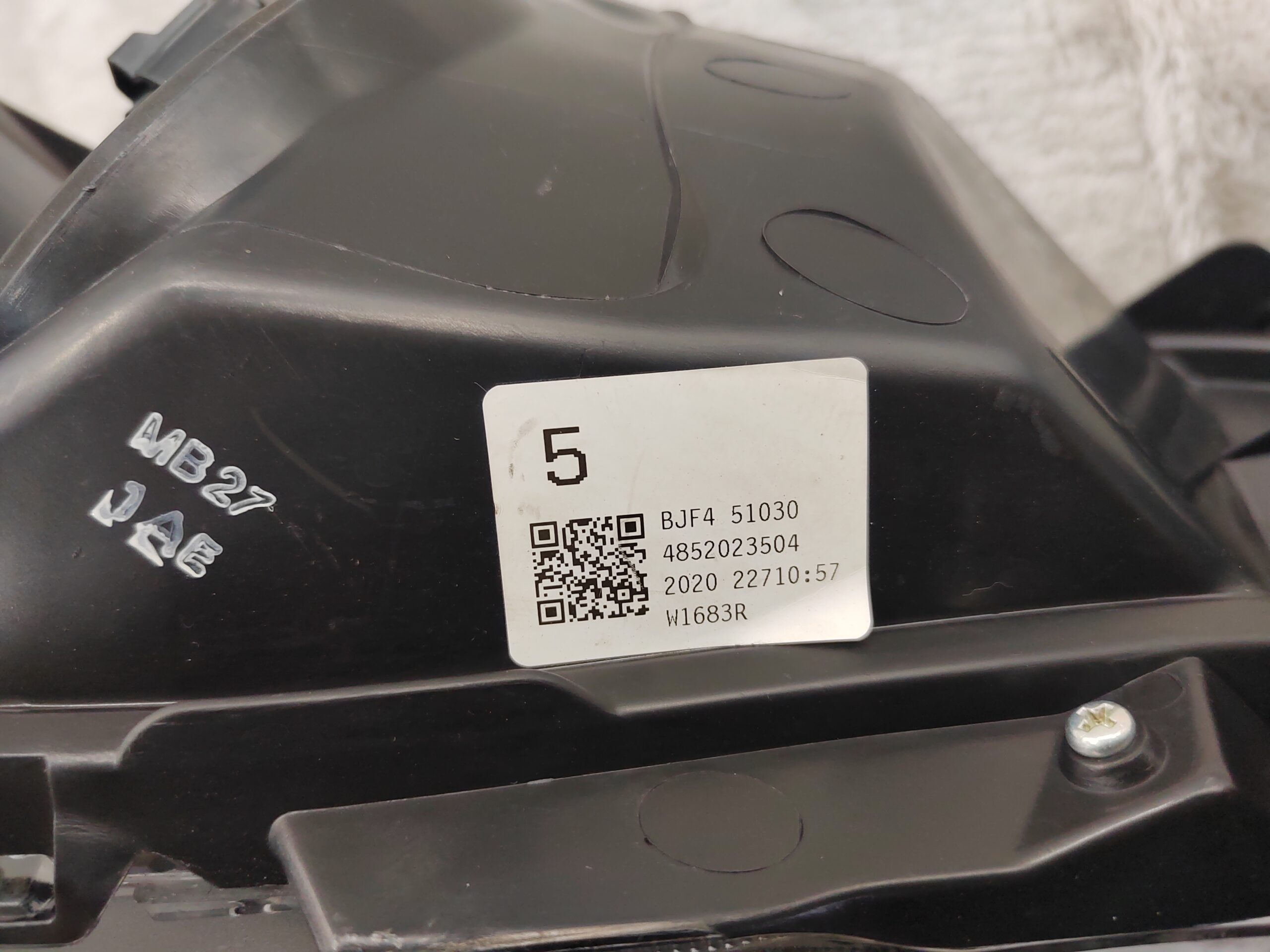 MAZDA 3 2014-2016 HALOGEN R.H.S HEADLIGHT ASSEMBLY - Australia ...